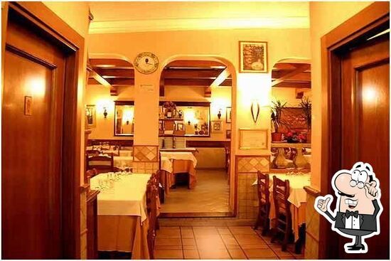 Menu at L'orso 80 restaurant, Rome