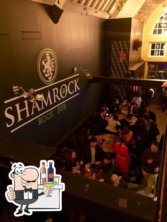 Menu at Shamrock Pub Clausen, Luxembourg City, 13 Rives de Clausen