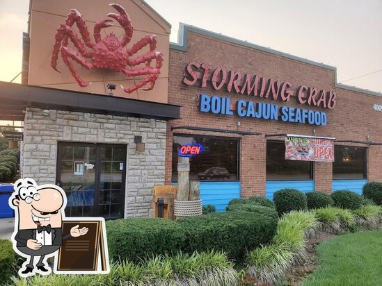 Menu at Storming Crab Seafood Restaurant Lexington, Lexington