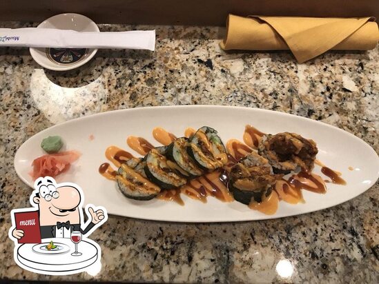Menu at Sushi Thai restaurant, Spring Hill