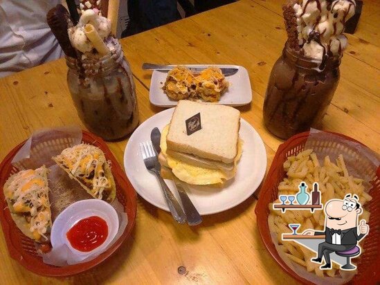 Menu at Boo Rock Cafe, Marikina