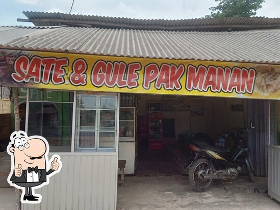 Menu at Sate gule pak manan restaurant, Indonesia