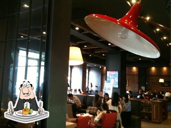 Menu at A Twosome Place cafe, Seoul, 93 Sinchon-ro
