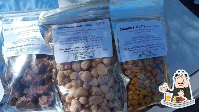 Carta del café Peanut Wagon, Nanango