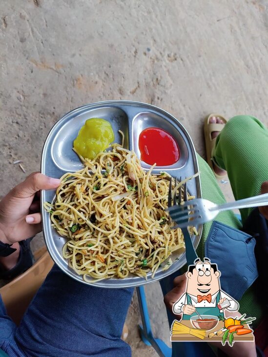 Menu at Sri Mahadeshwara Mudde, Hosahalli