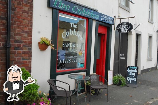 Menu at Cobbles Sandwich Shop restaurant, Rockcliffe
