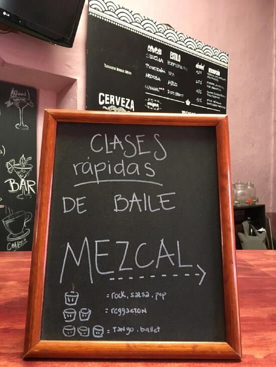 Menu at Tinto Tapas & Vino restaurant, Tlayacapan