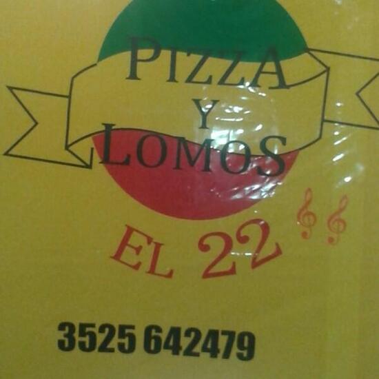Menu at Pizzeria el 22, Salsipuedes