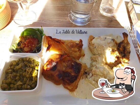 Menu au La Table de Voltaire restaurant, Aubagne