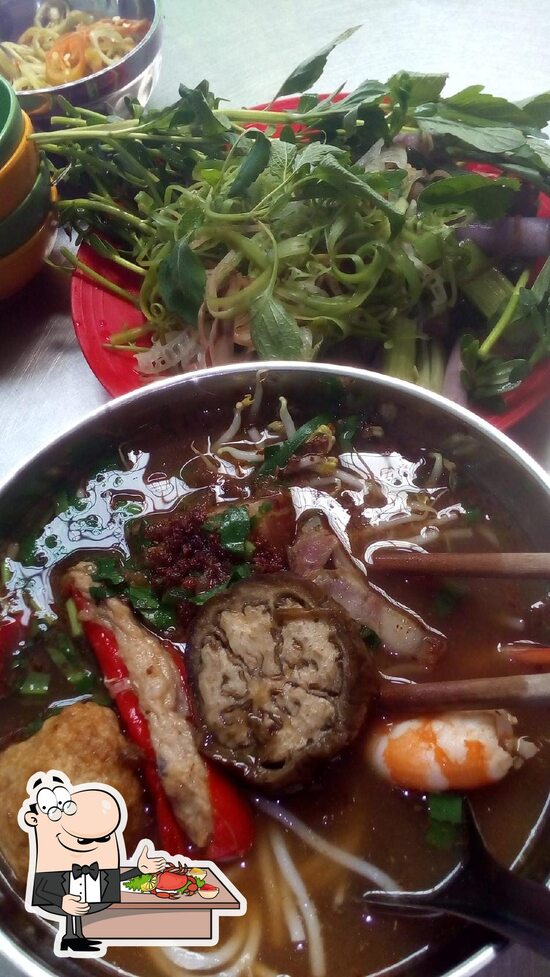 Menu at Quán Bún Mắm Cô Ba restaurant, Ho Chi Minh City, 264 Hòa Bình