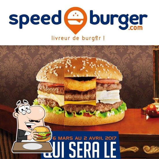 Menu at Speed Burger Nancy restaurant, Nancy