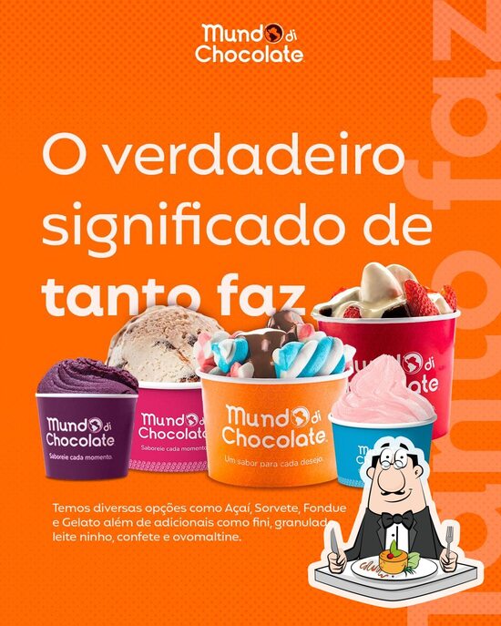 Mundo di Chocolate - Shopping Cidade das Flores, Joinville - Menu do ...