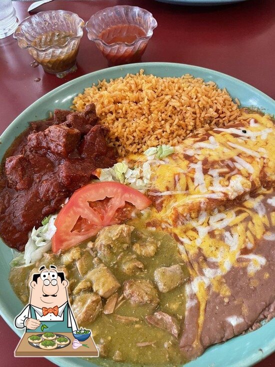 Menu at El Rancho Viejo restaurant, Battle Ground
