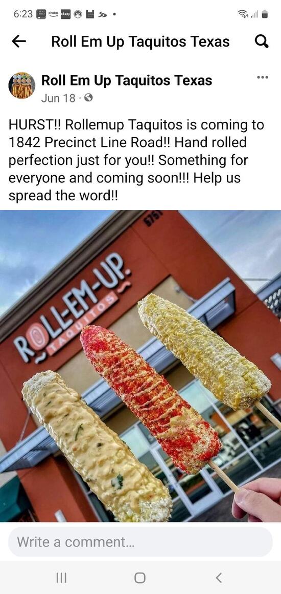 Roll Em Up Taquitos in Hurst - Restaurant reviews