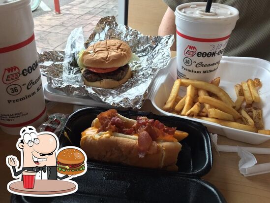 Menu at Cook Out fast food, Myrtle Beach, N Kings Hwy