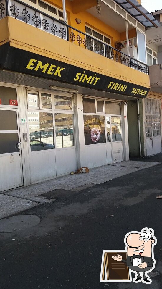 Menu at Emek Simit Fırını, Istanbul, Akpınar Sk. No:20