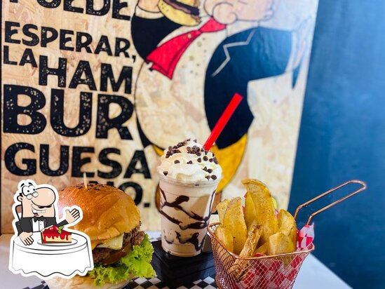 Menu at Flip Burger restaurant, Retiro