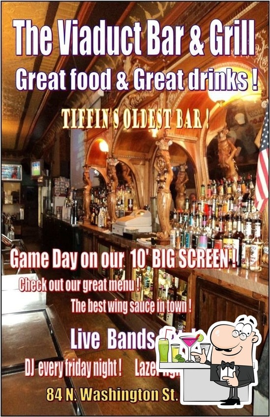 Menu at Viaduct Bar & Grill - Tiffin, OH, Tiffin