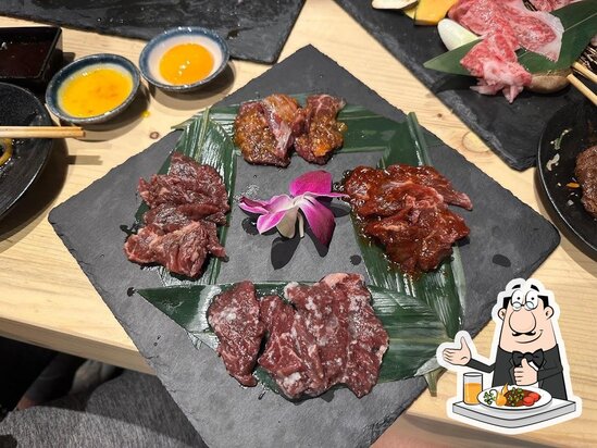 Menu at Niku Sho J-Park restaurant, Bang Phra