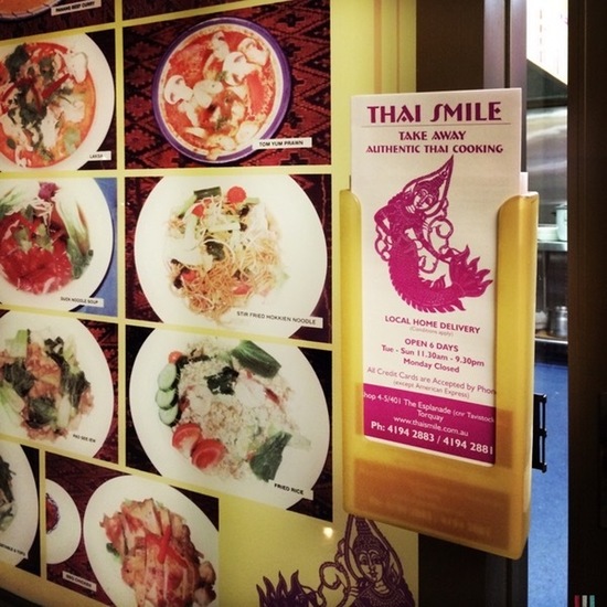 Menu at Thai Smile Hervey Bay fast food, Torquay