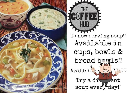 Menu at The Coffee Hub cafe, Lacon