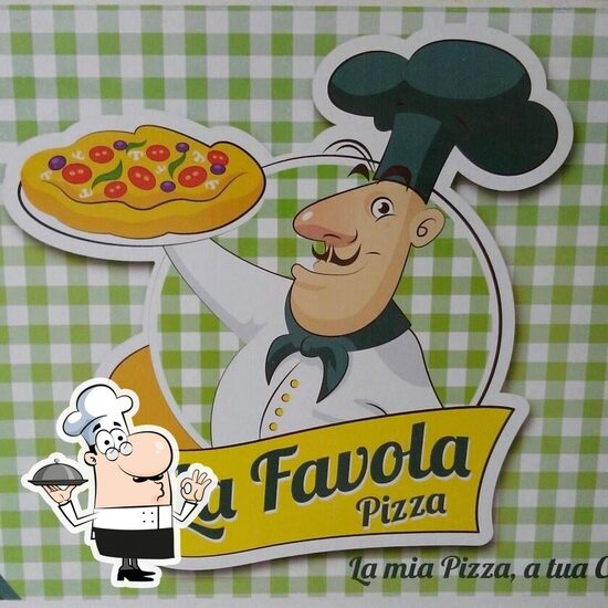 Menu at La Favola Pizza restaurant, Zapopan