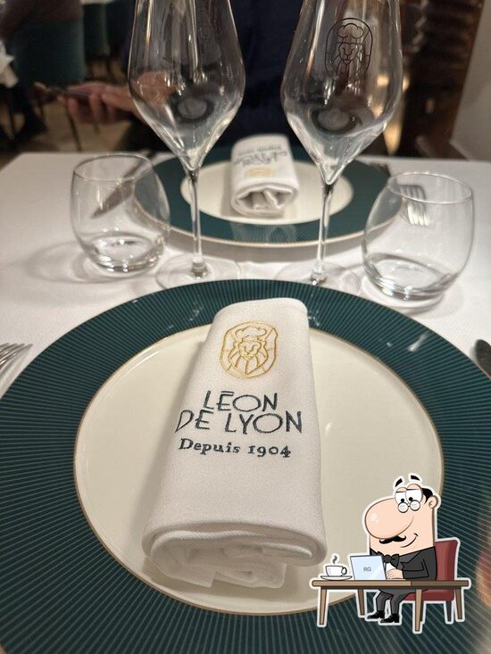 Menu au Léon de Lyon restaurant, Lyon, 1 Rue Pleney