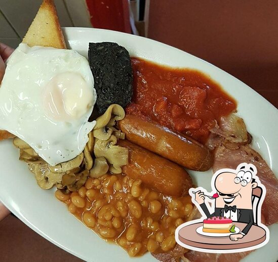 Menu at Babs Cafe, Wednesbury