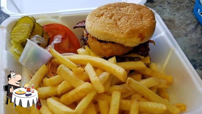 Carta de Becky's Burger Barn, La Grande
