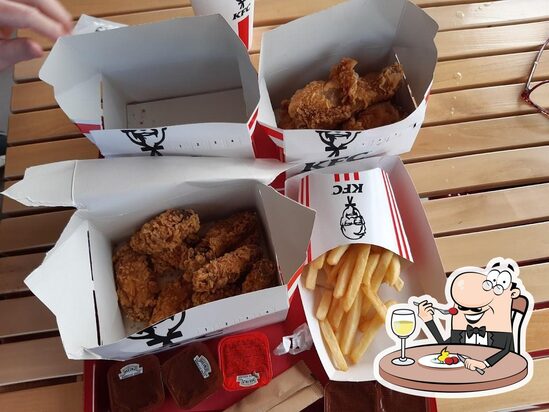 Menu at KFC Smart Park, Christoupoli