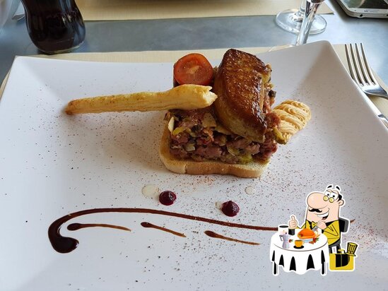 Menu at Sens Unique, Neuchâtel