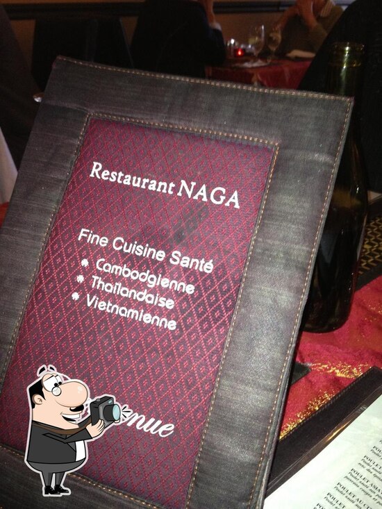 Menu au Restaurant Naga 995, Lavaltrie