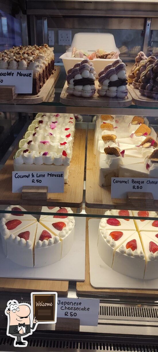 Menu at CAFE CHIFFON, Cape Town