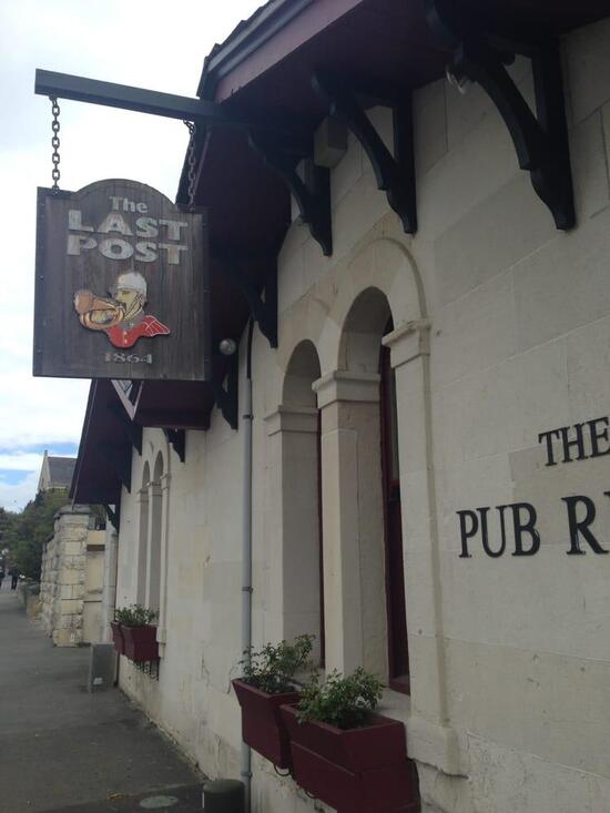 Menu at The Last Post, Restaurant, Bar & Catering Service, Oamaru