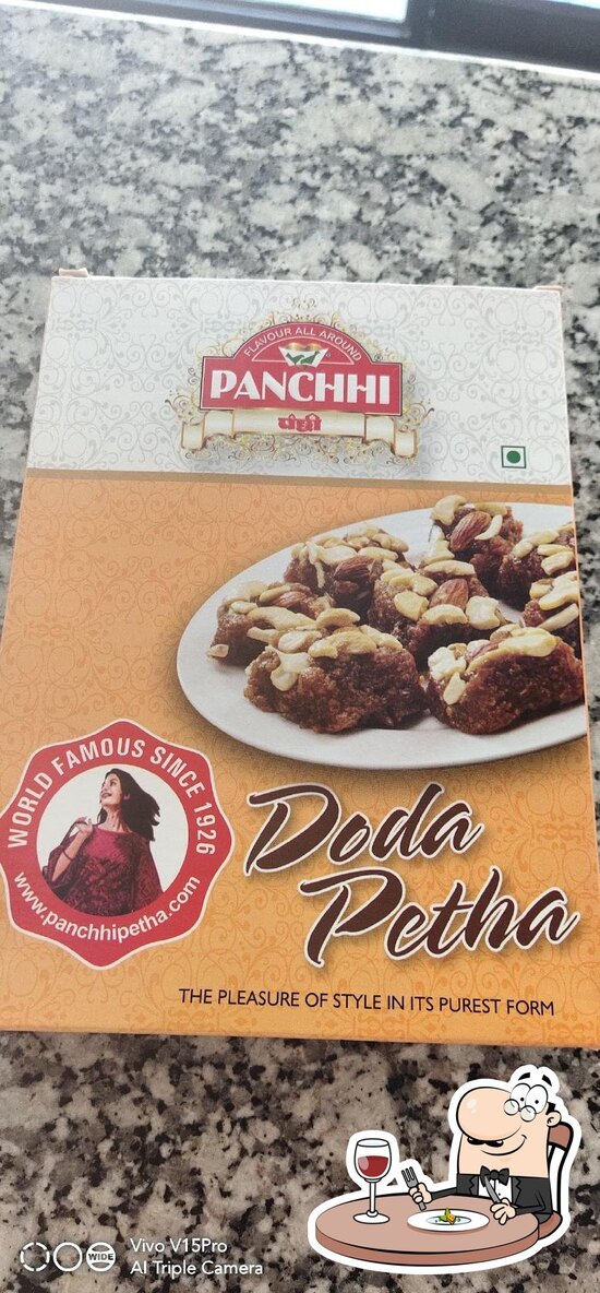 Menu at Agra Panchi Petha Lucky Traders, Bhopal