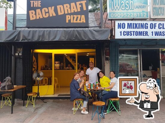 Menu at BACKDRAFT PIZZA restaurant, Naga