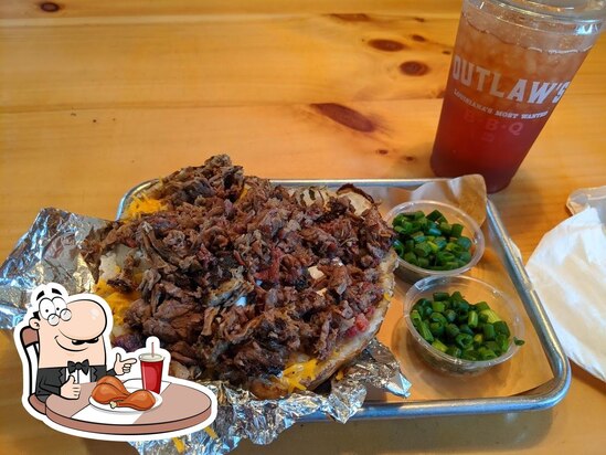 Menu at Outlaws BBQ-Alexandria, LA, Alexandria
