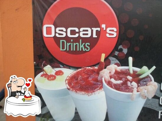 Menu at Oscar's Drinks pub & bar, Santiago, Carretera Nacional S/N