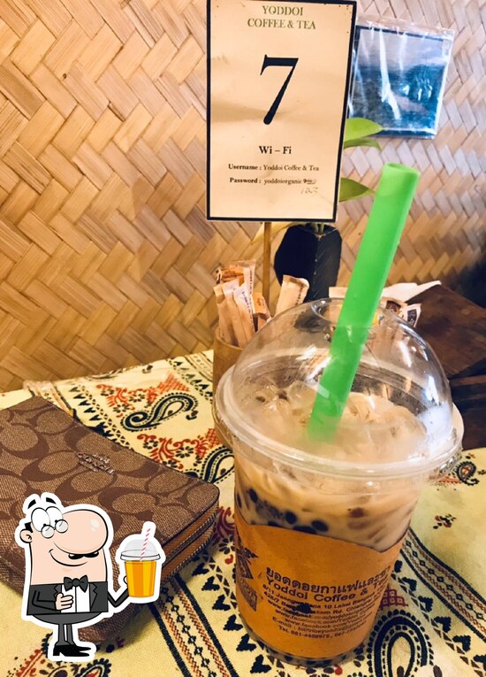 Menu at Yoddoi cafe, Mueang Chiang Rai