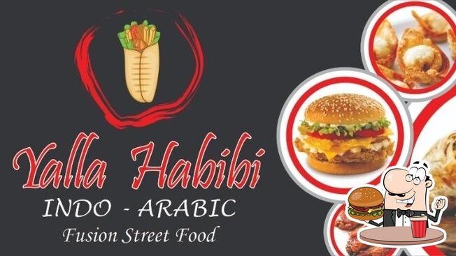 Menu at Yalla Habibi Indo Arabic Fusion Street Food, Mumbai