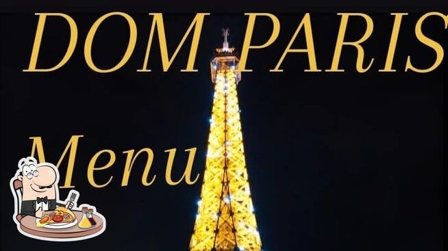 Menu em Dom paris restaurante, Bayeux