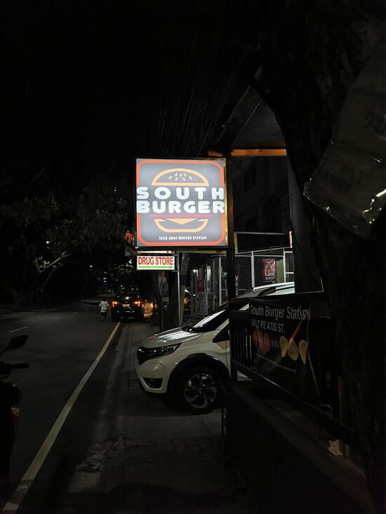 Menu at South Burger restaurant, Bacoor