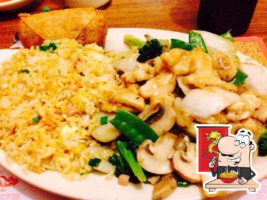Menu at Panda Inn restaurant, San Antonio, Harry Wurzbach Rd