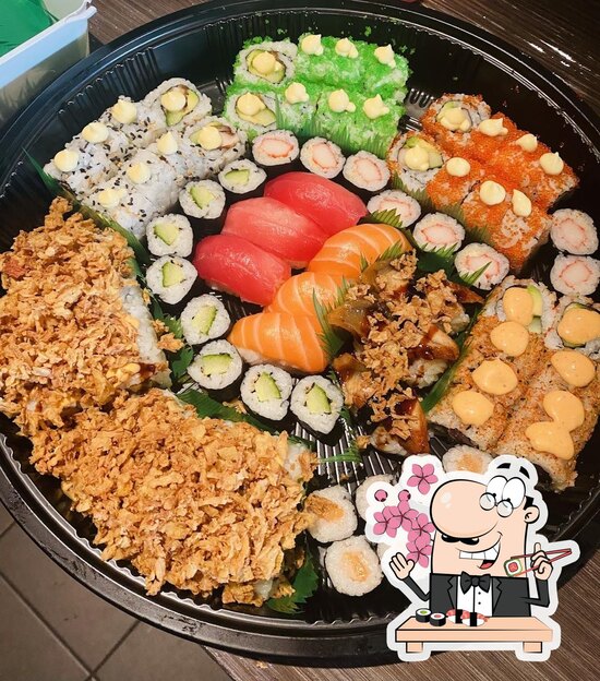 Menu at Sushi Andijk, Andijk
