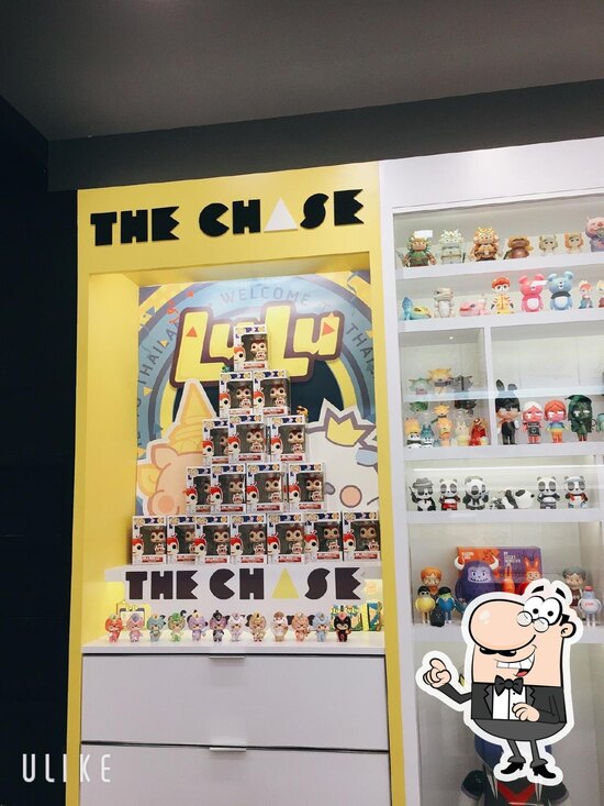 Menu at The Chase cafe, Bangkok