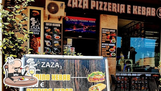 Zaza pizzeria e kebab 3, Roma - Menu del ristorante, prezzi e recensioni