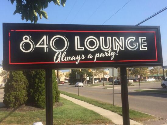 Menu at 840 Lounge II pub & bar, Columbus