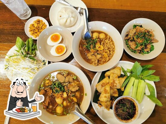 Menu at Kim Tek Boat Noodles restaurant, Don Pho Thong