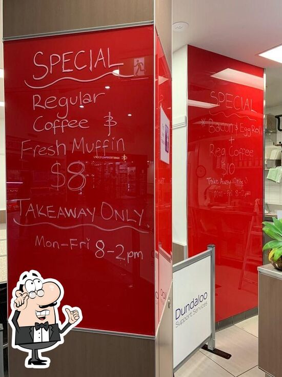 Menu at Little Red Cafe and Take Away, Wingham