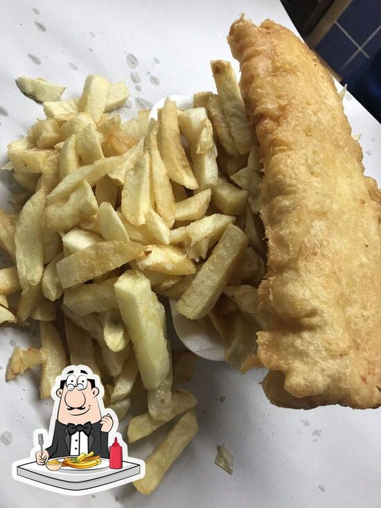 Menu at The Big Fish fast food, Stroud